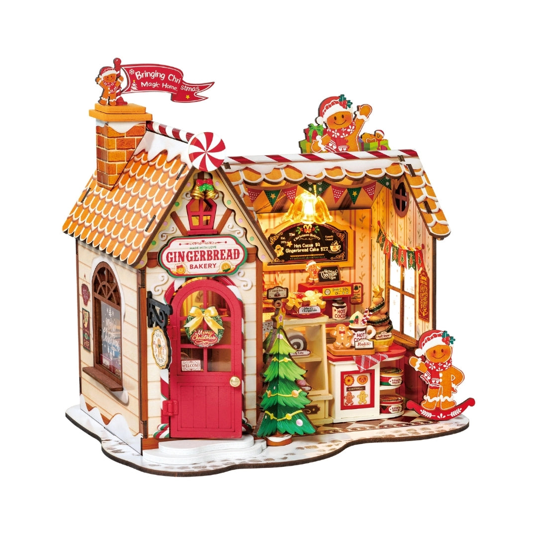 DIY Miniature House Kit: Gingerbread House – Little Craft Place