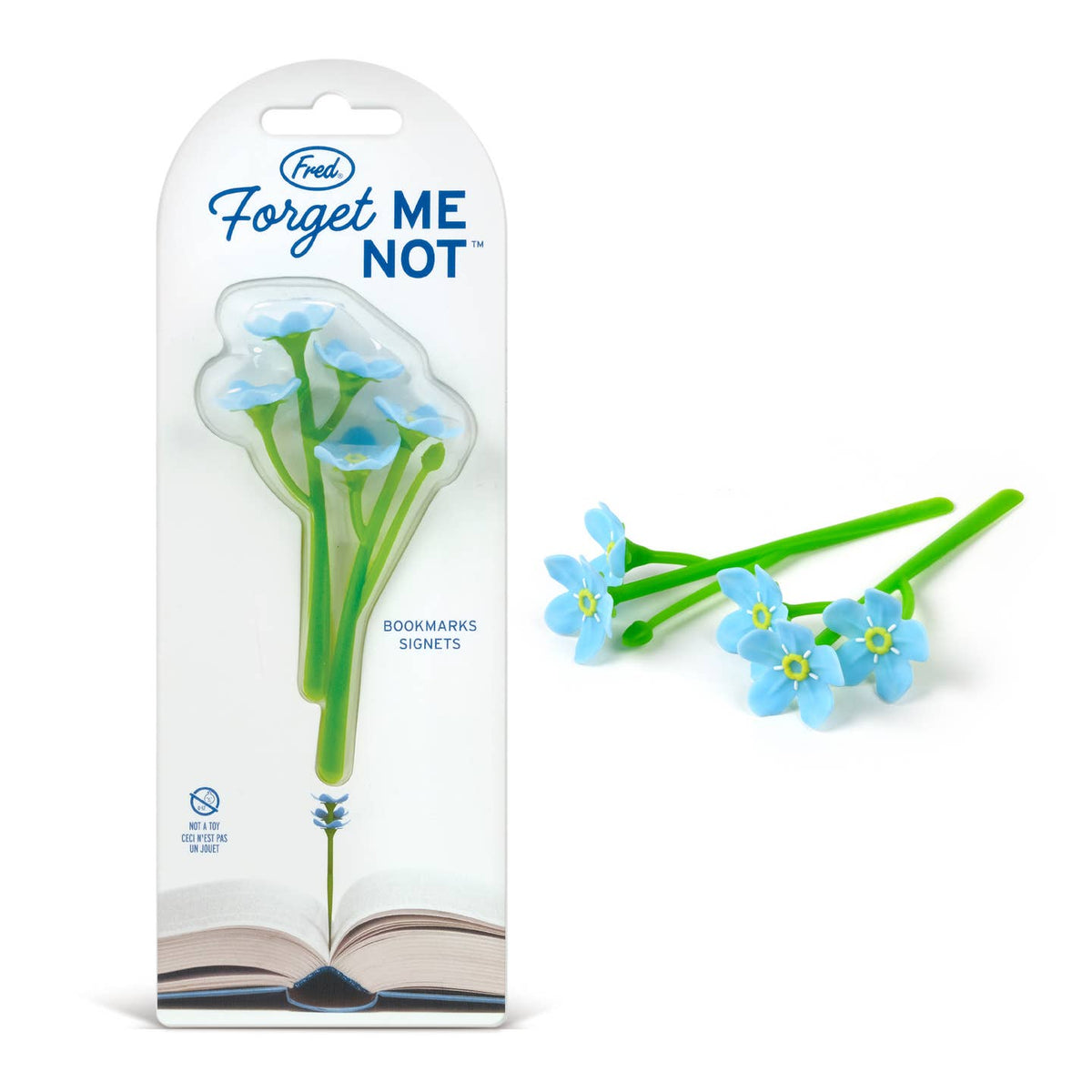 Forget Me Not Flower Bookmarks – Little Craft Place