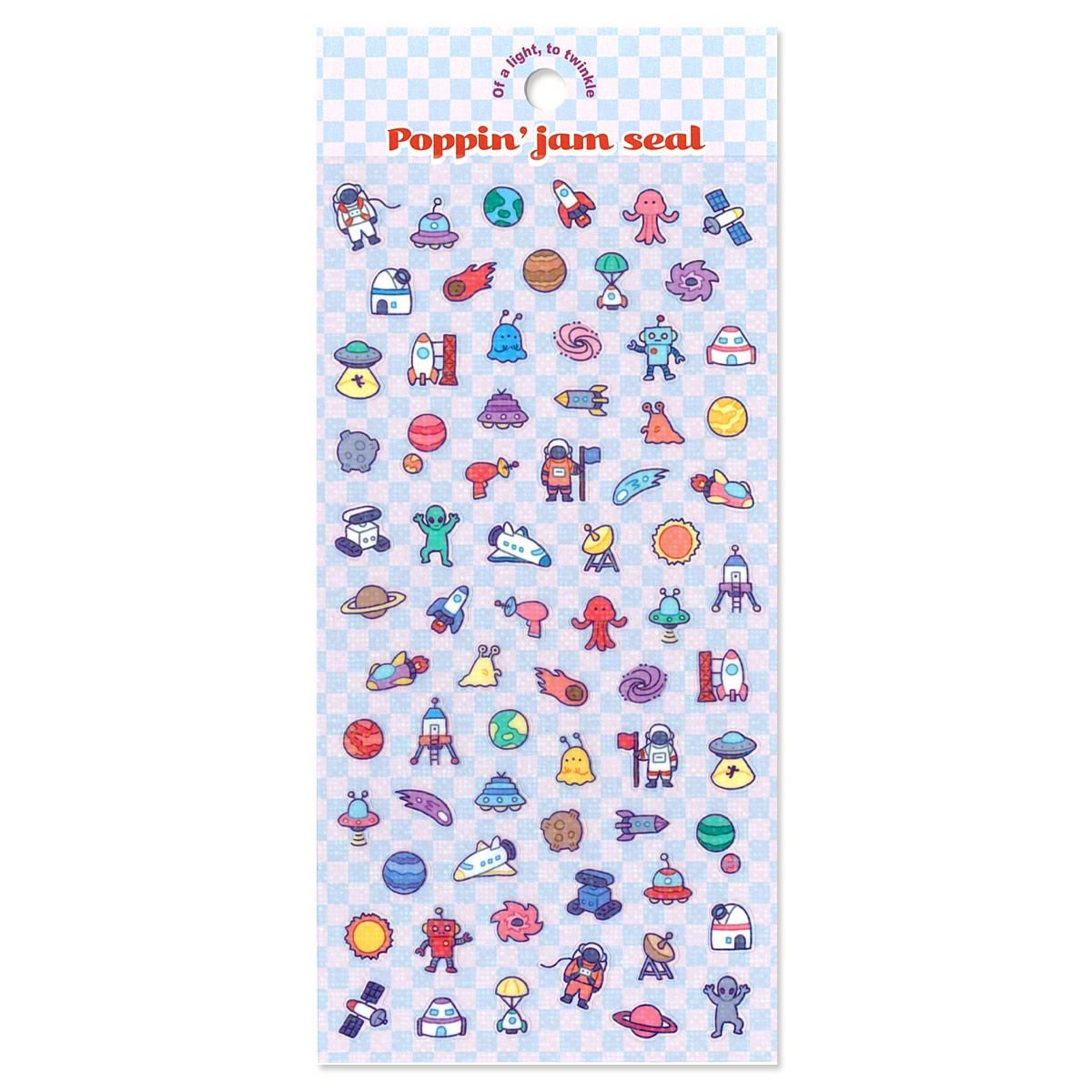 Mind Wave Poppin' Jam Series Sticker Sheet - Planet – Little Craft Place