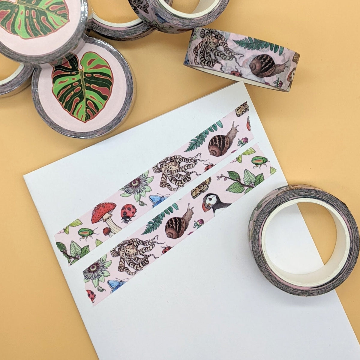 Drawn to Nature - Nature Pattern Washi Tape – Little Craft Place