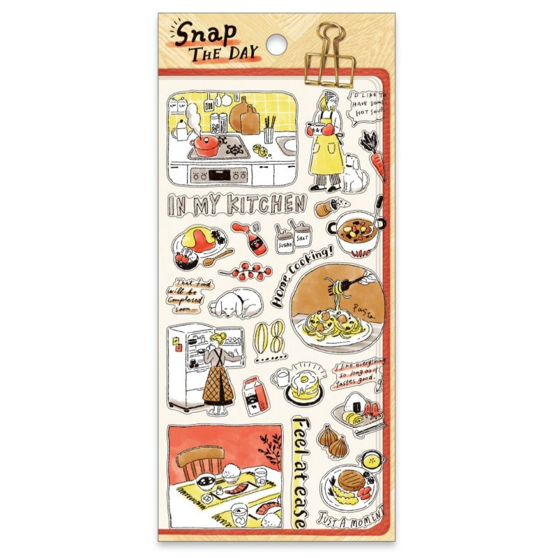 Snap the Day Sticker Sheet - Cooking – Little Craft Place