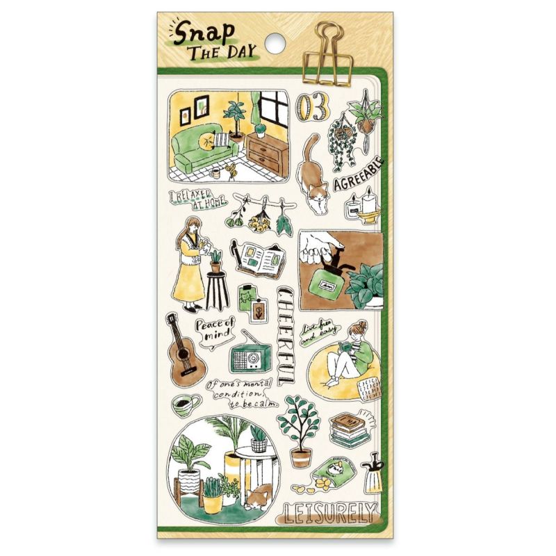 Snap the Day Sticker Sheet - Chill Out – Little Craft Place