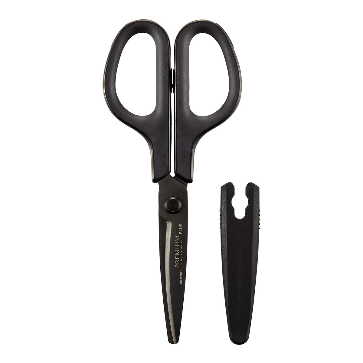 10th Anniversary Limited Edition Titanium Curved Blade Scissors Black ...