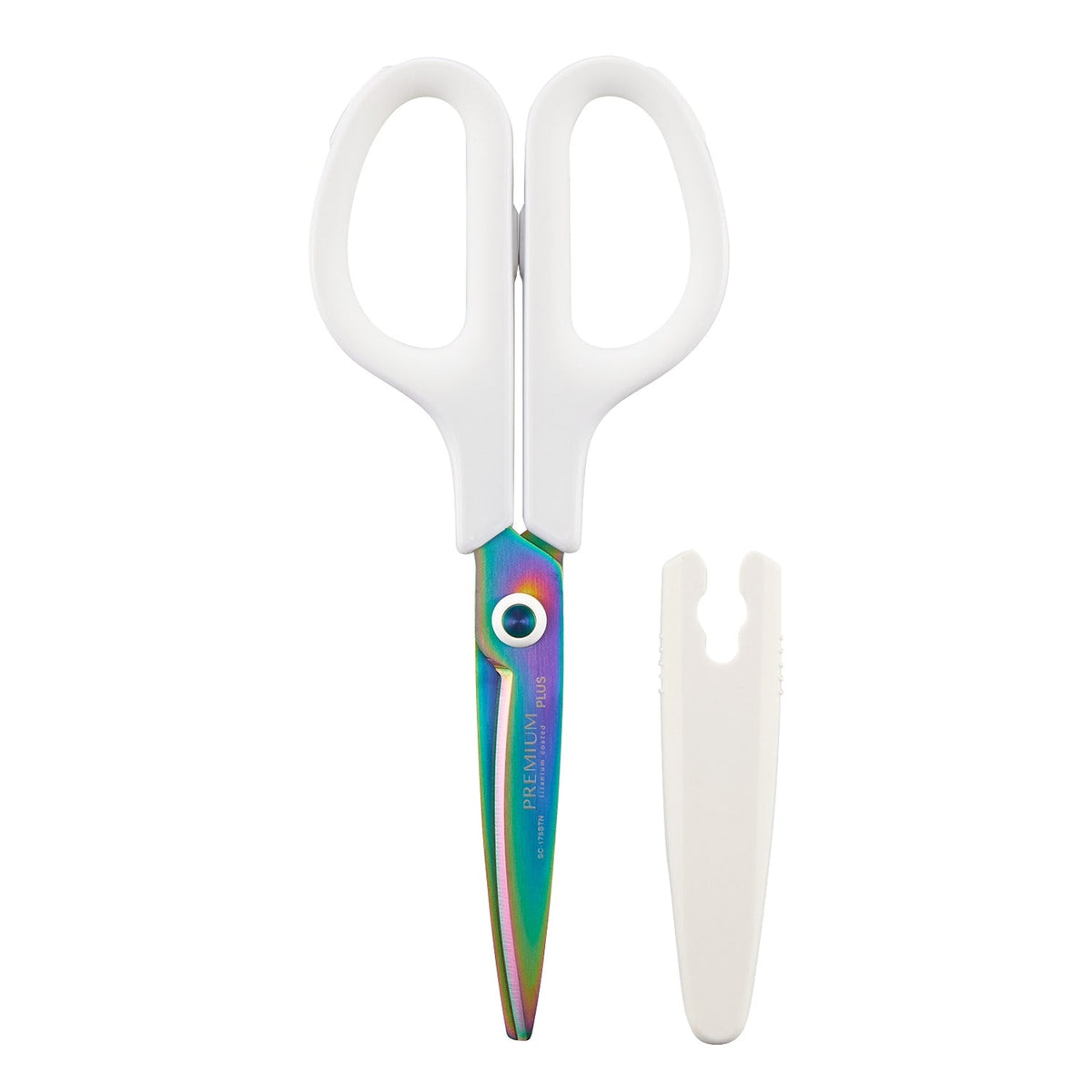 10th Anniversary Limited Edition Titanium Curved Blade Scissors White ...