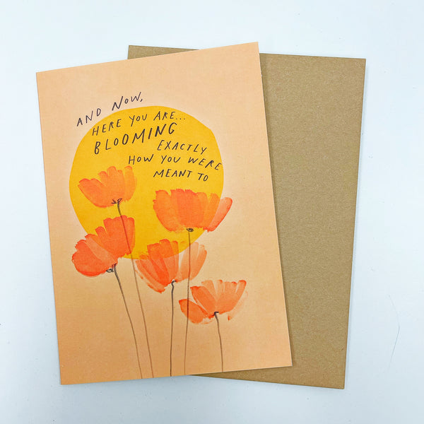 Blooming Birthday Card