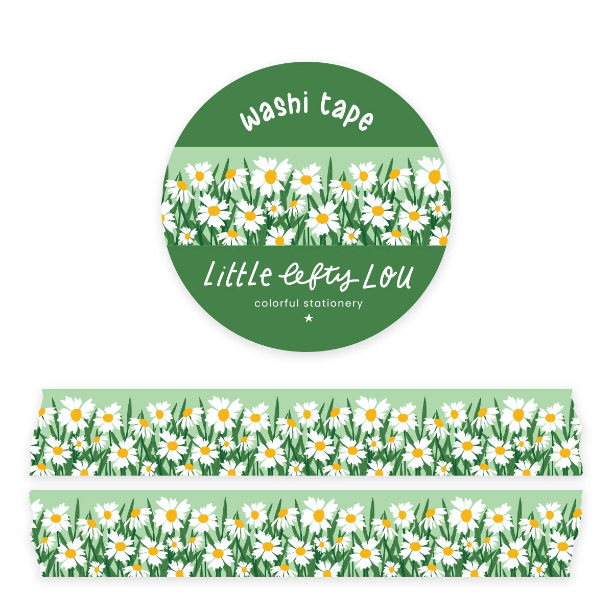 Daisies Border Washi Tape – Little Craft Place