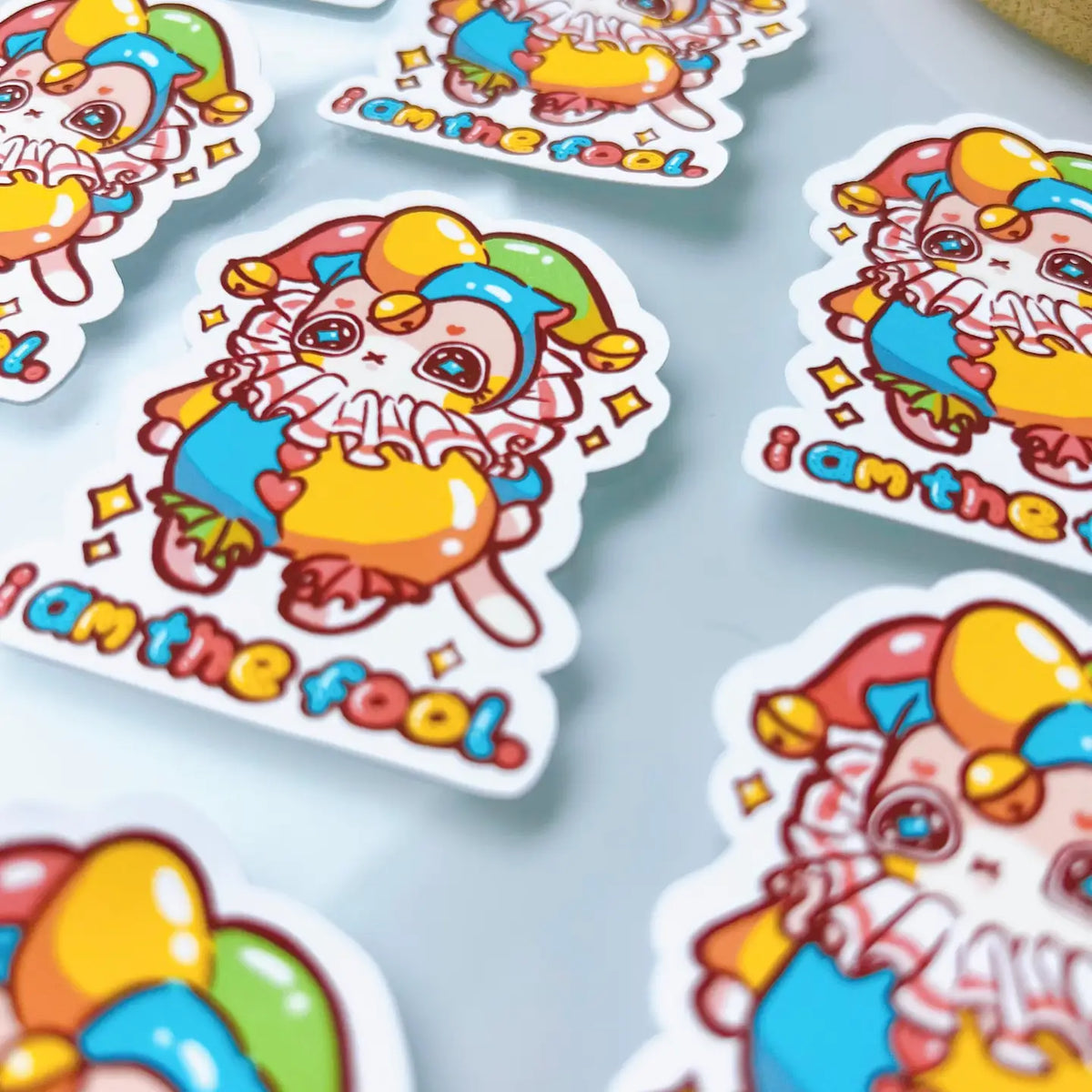 I am the fool Cat Vinyl Sticker – Little Craft Place