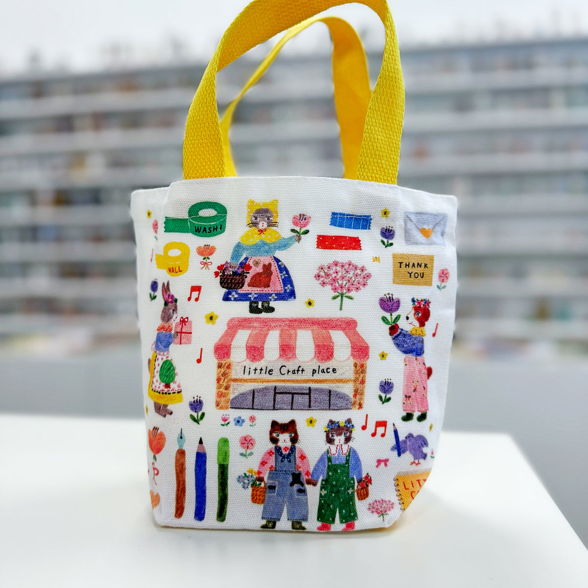Aiko Fukawa x Little Craft Place Mini Tote Bag