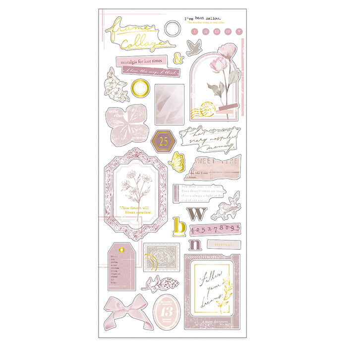 Pink Frame Collage Sticker – Little Craft Place