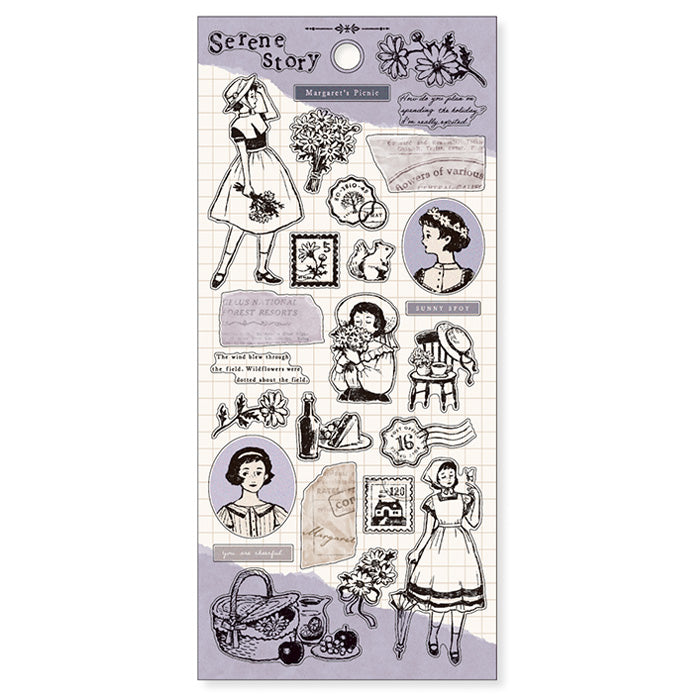 Serene Story Margaret's Outing Sticker – Little Craft Place