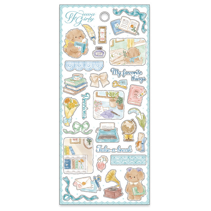 Mindwave-Fuwa Girly Sticker-Study – Little Craft Place