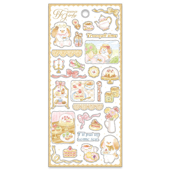 Mindwave-Fuwa Girly Sticker-Tea Time – Little Craft Place