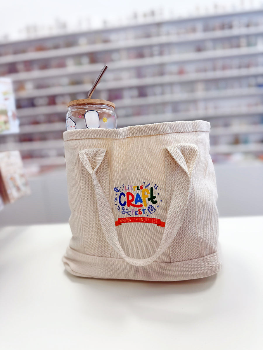 Mini Canvas Tote Bag - Little Craft Fest Exclusive – Little Craft Place