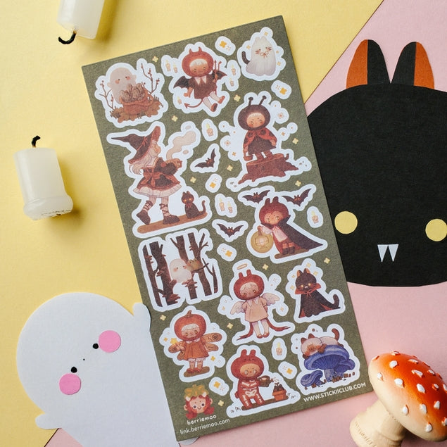 Adorable Hallows' Eve Sticker Sheet – Little Craft Place