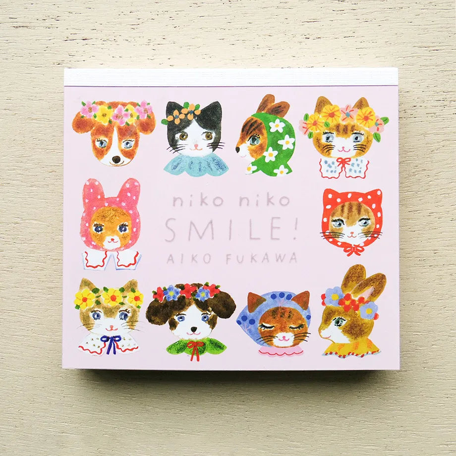 Aiko Fukawa Niko Niko SMILE! Memo Pad – Little Craft Place