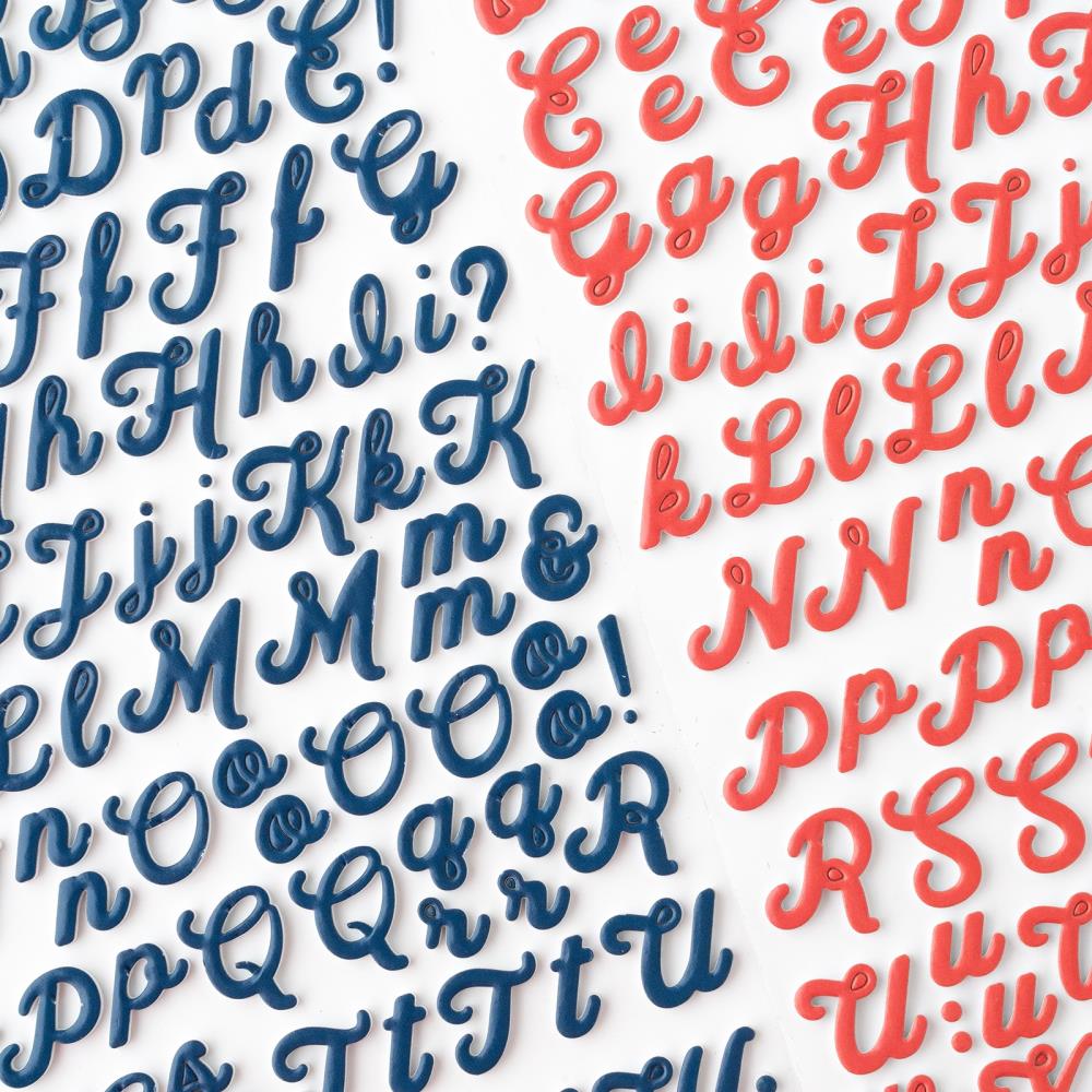 American Crafts Flags And Frills Thickers Stickers 308/Pkg – Little ...