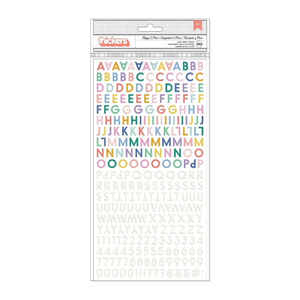 American Crafts Hello Little Girl Thickers Stickers 562/Pkg – Little ...