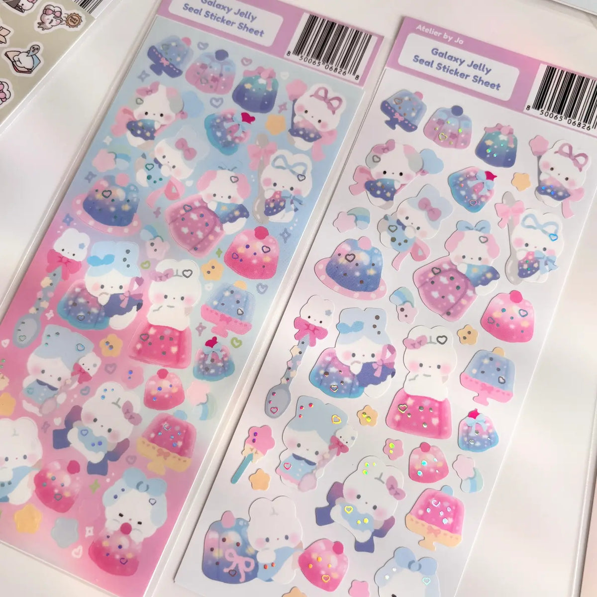 Atelier by Jo - Galaxy Jelly Deco Sticker Sheet – Little Craft Place