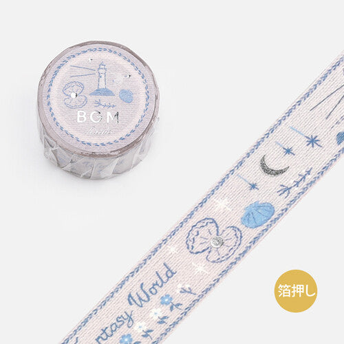 Embroidered Ribbon Fantasy World Washi Tape