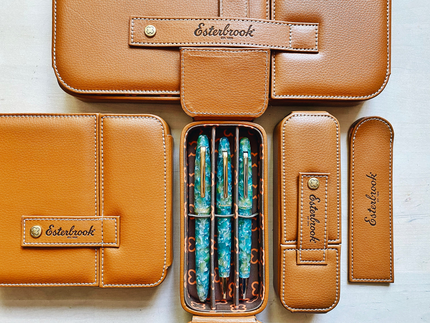 Esterbrook British Tan Pen Nook 3 Pens – Little Craft Place