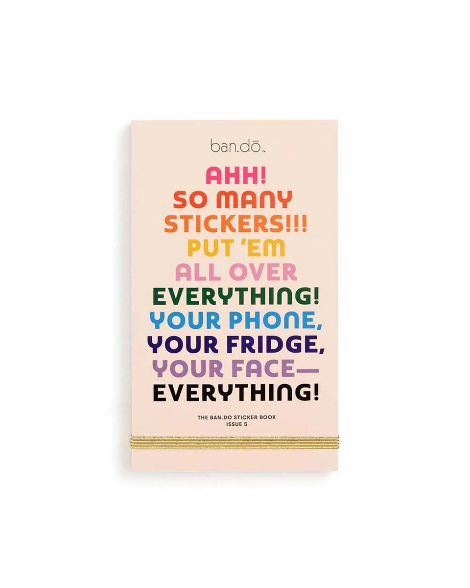 Bando Sticker Book Issue Five – Little Craft Place