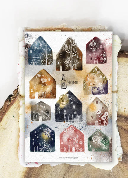 Black Milk Project - Home Sticker Sheet – Little Craft Place