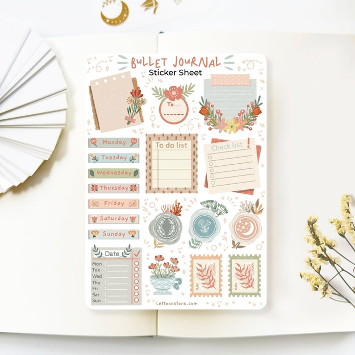 Bullet Journal Essentials: Flower – Little Craft Place