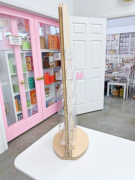 2 Sided Counter Spinner Display