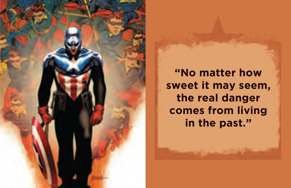 Marvel Comics: Captain America: Inspirational Quotes Tiny Book – Little ...
