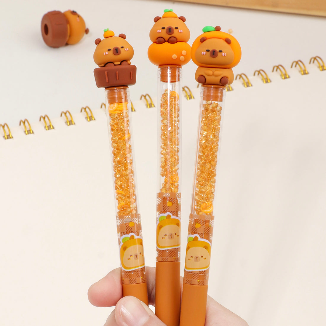 Capybara Crystal Gel Pen – Little Craft Place