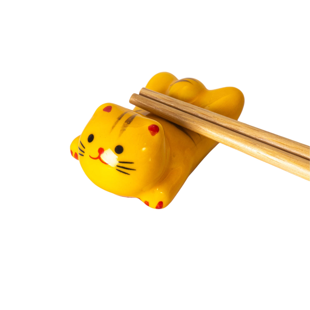 Yellow Kitty Cat Chopsticks Rest – Little Craft Place