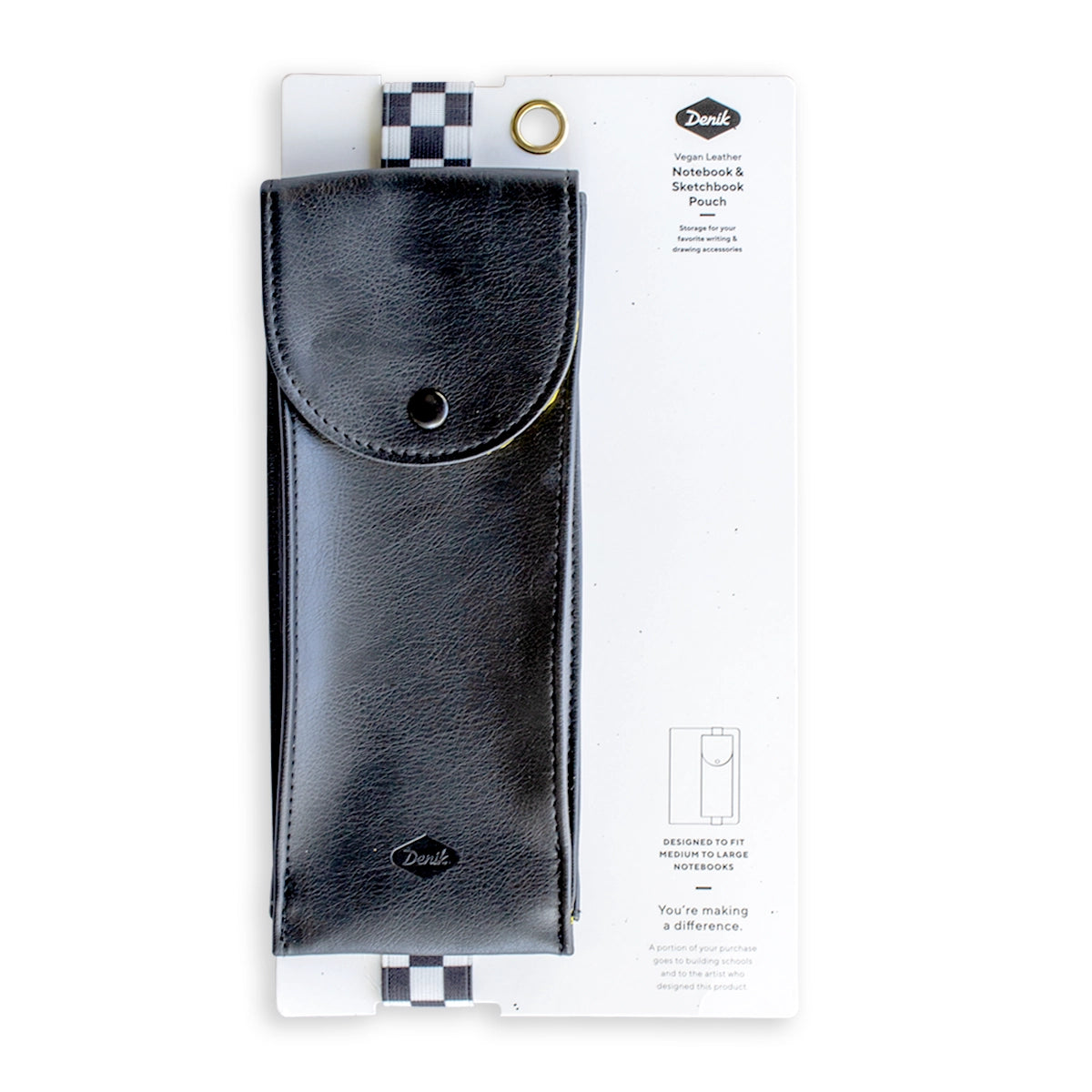 Checkers Notebook/Sketchbook Pouch – Little Craft Place