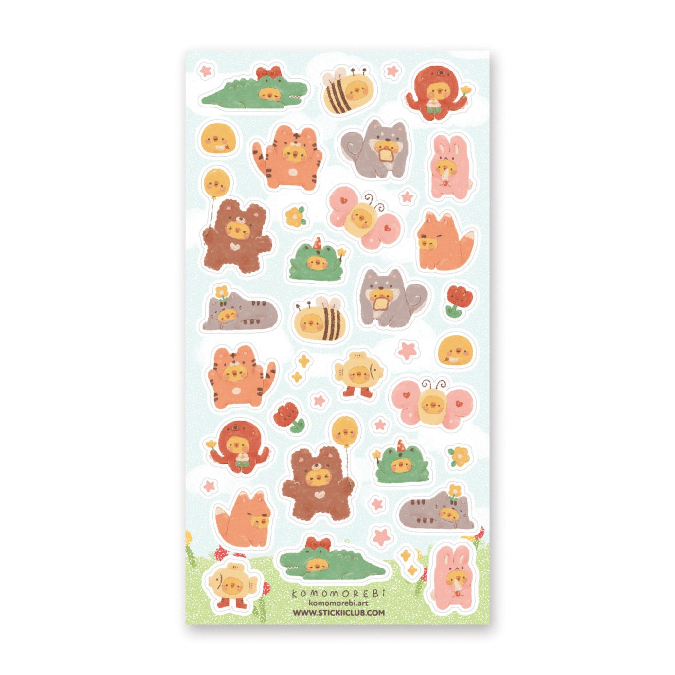 STICKII Ducks in Disguise Sticker Sheet – Little Craft Place
