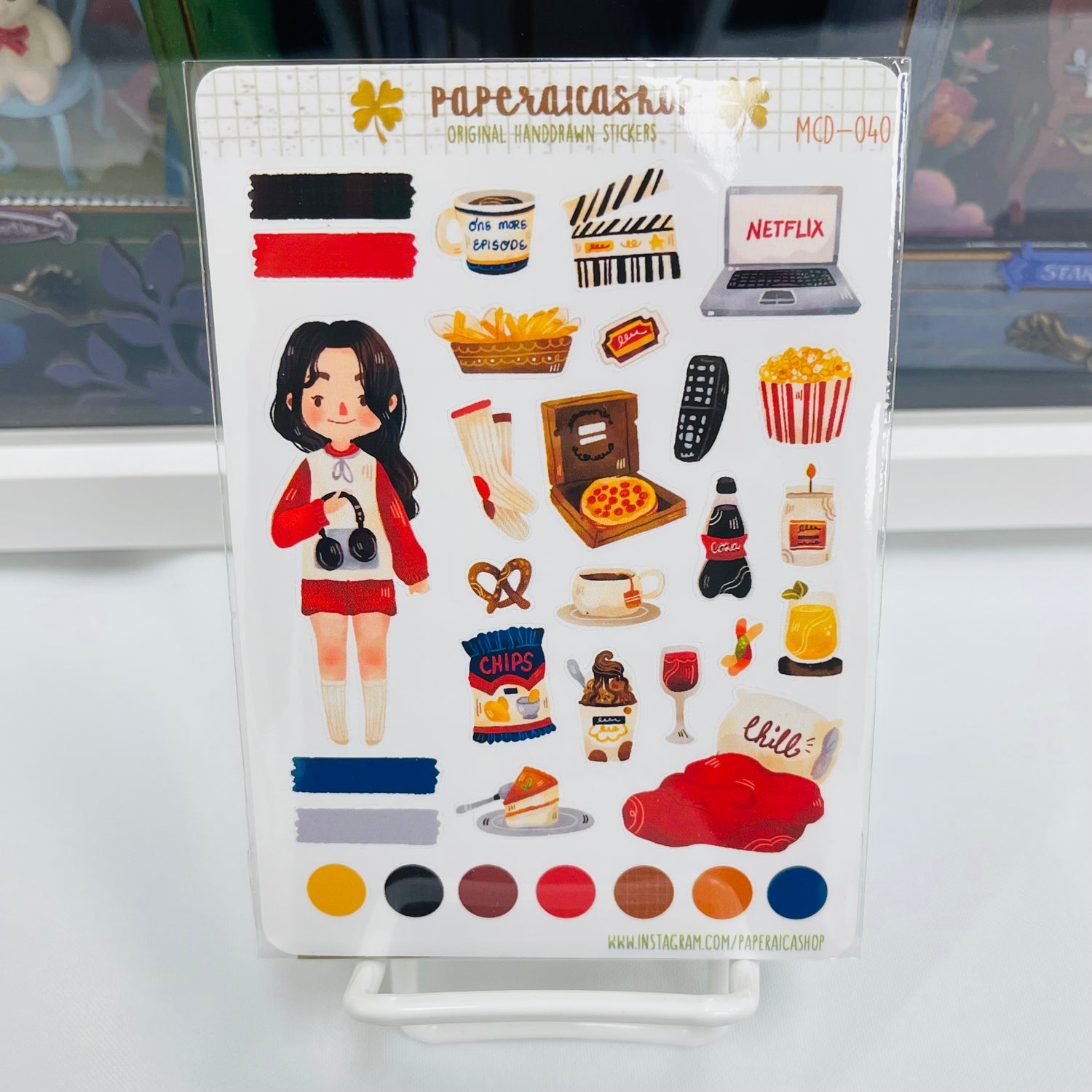 PaperaicaShop Netflix Planner Sticker – Little Craft Place