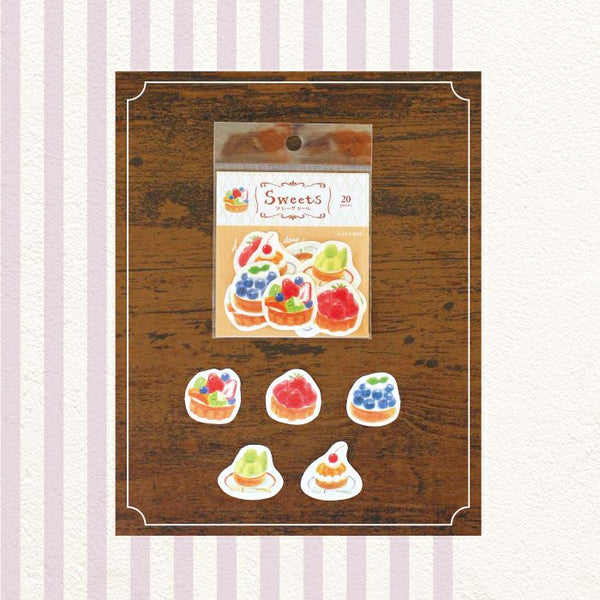 Fruit Tarts Flake Sticker