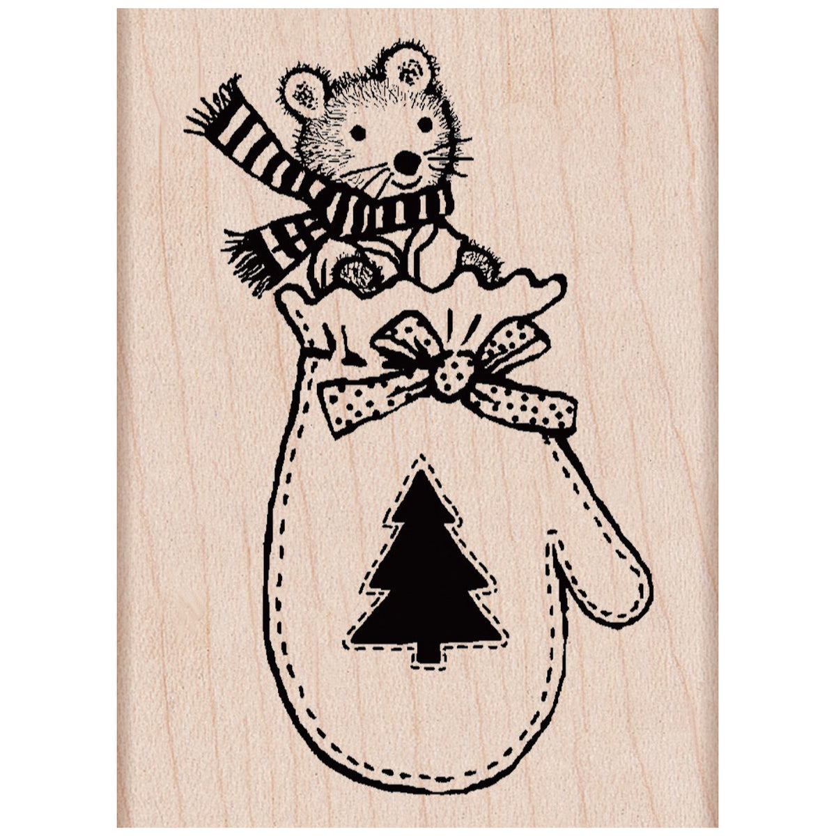 Mitten Mouse Stamp – Little Craft Place