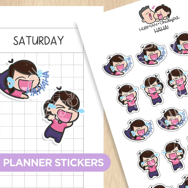 Haha! Planner Stickers – Little Craft Place