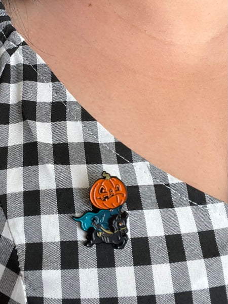 Headless Sliding Enamel Pin