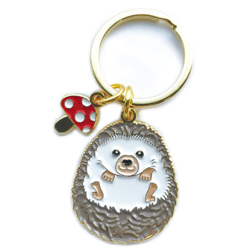 Hedgehog Keychain