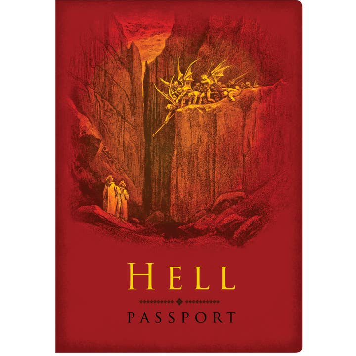 Hell Passport Notebook – Little Craft Place