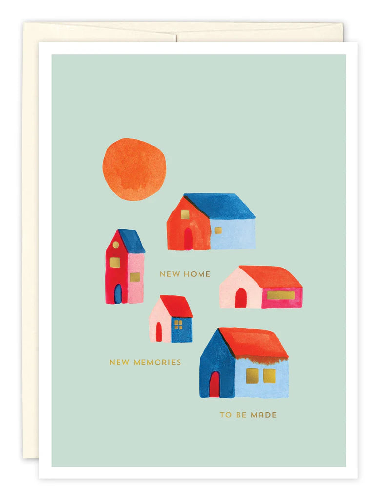 Houses New Home Card – Little Craft Place