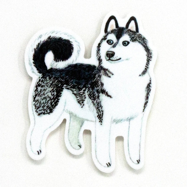 Husky Sticker – Little Craft Place