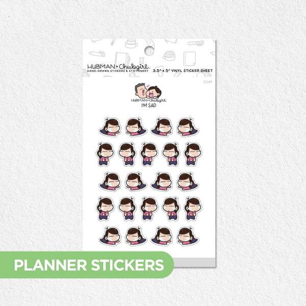 I'm Sad Planner Stickers