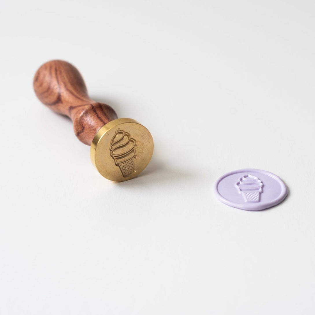Ice Cream Cone Wax Seal Stamp – Little Craft Place