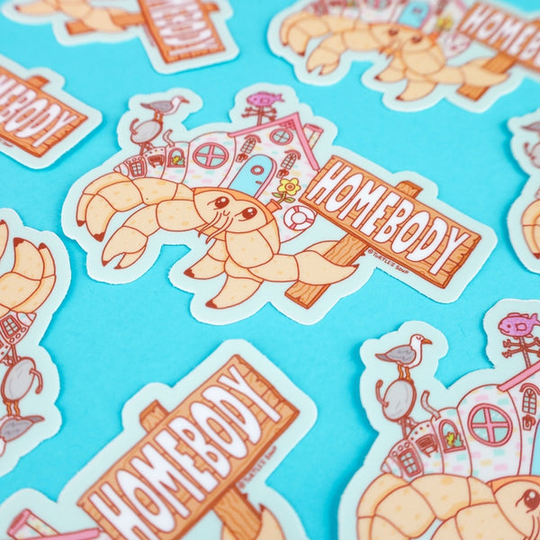 Introvert Homebody Vinyl Sticker