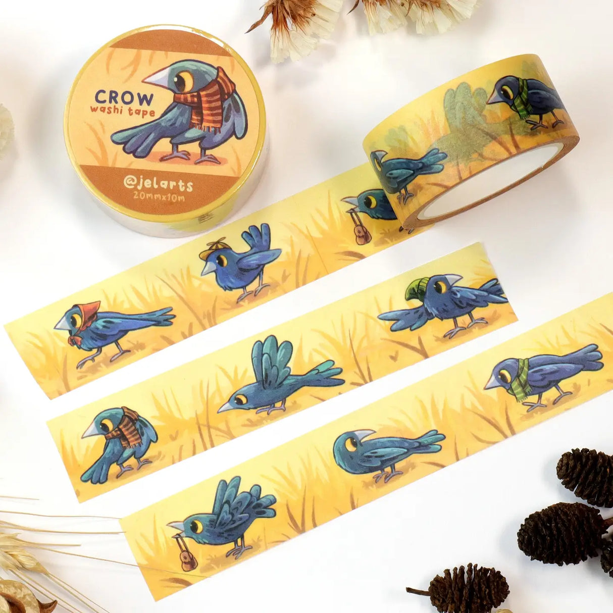 JelArts - Crows Washi Tape – Little Craft Place
