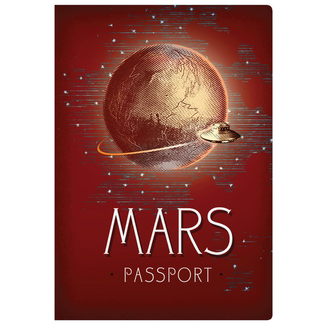 Mars Passport Notebook – Little Craft Place