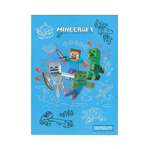 Minecraft Notebook B5 Blue – Little Craft Place