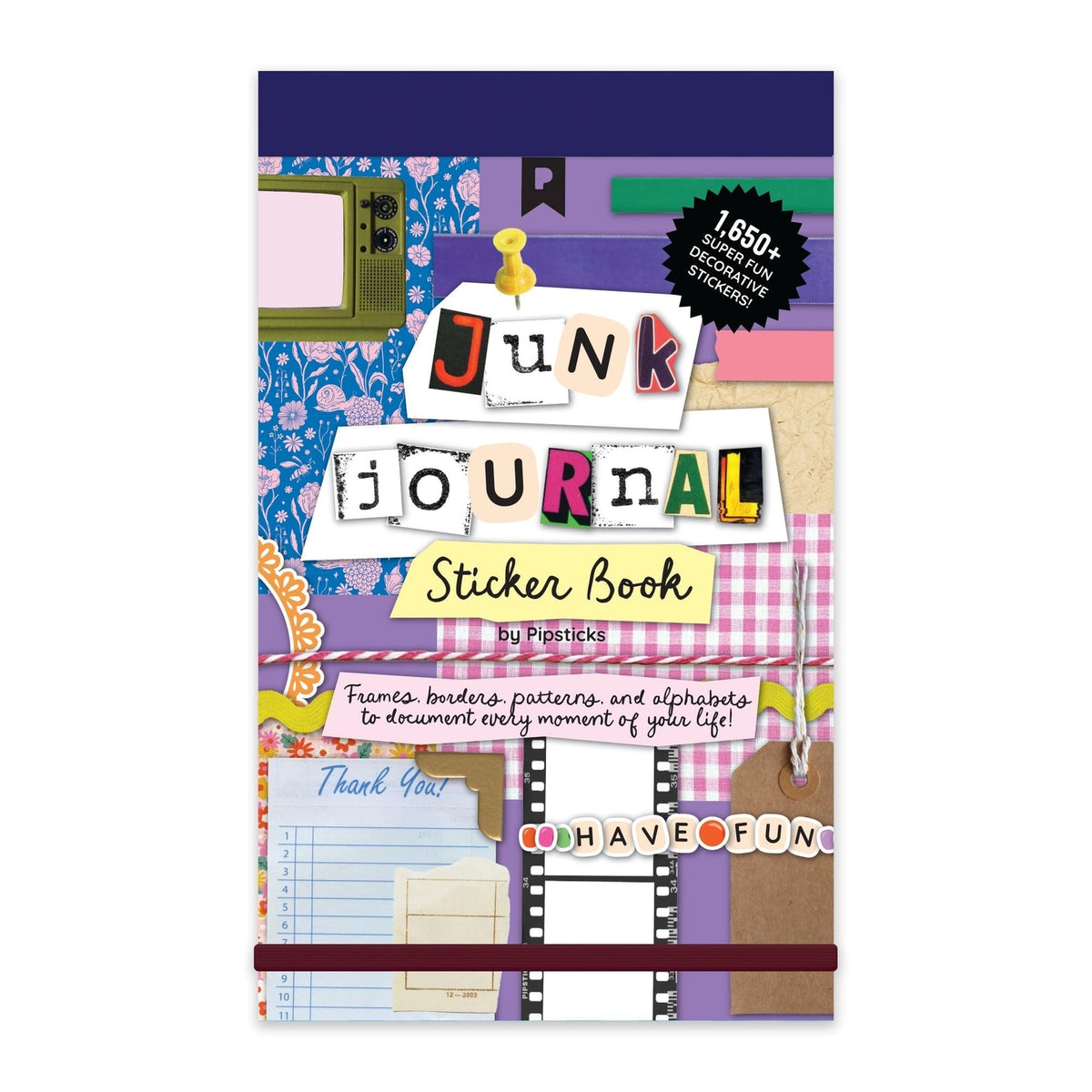 Pipsticks - Mix & Match Junk Journal Sticker Book – Little Craft Place