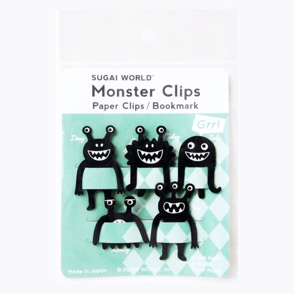 Monster Clip Family Paperclip / Bookmark – Little Craft Place